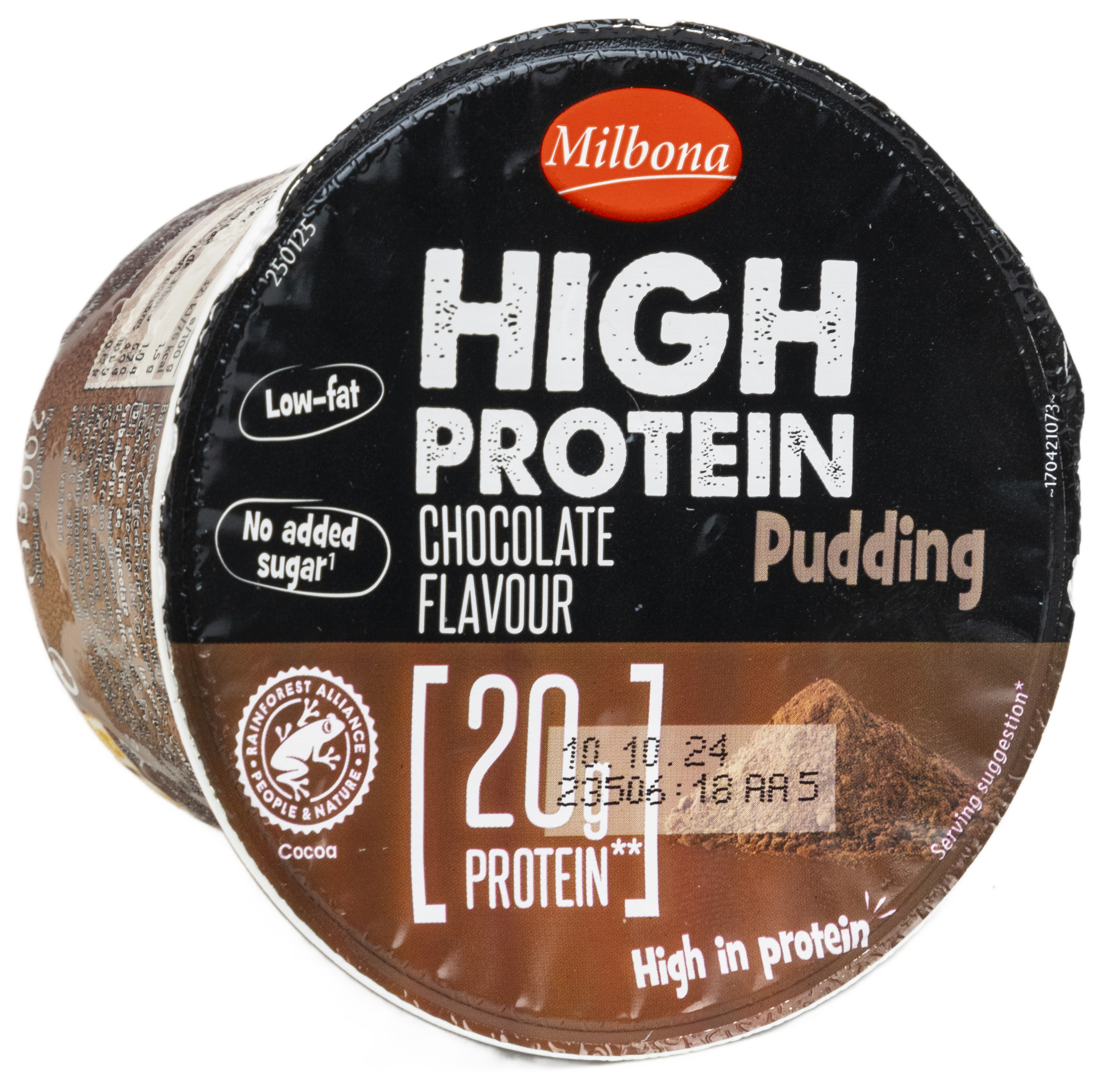 MILBONA (LIDL) HIGH PROTEIN PUDDING CHOCOLATE FLAVOUR: análise e ...