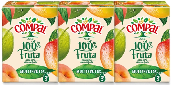 COMPAL 100% FRUTA MULTIFRUTAS: teste e opinião | DECO PROteste